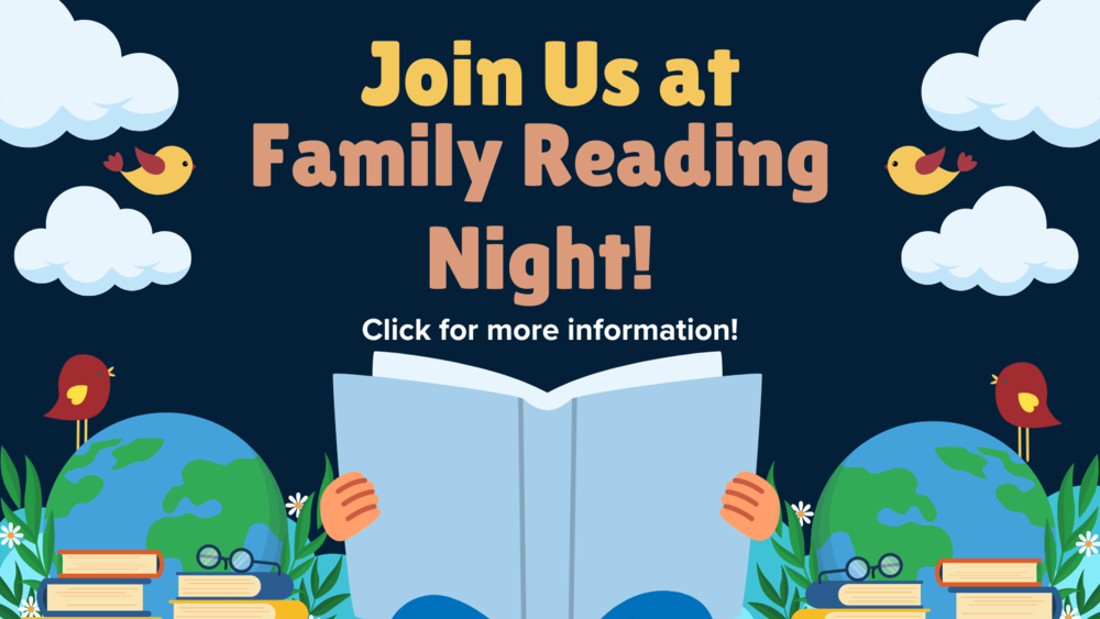 Family Reading Night Clip Art