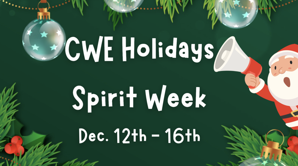 December Spirit Week | Cottonwood Elementary School